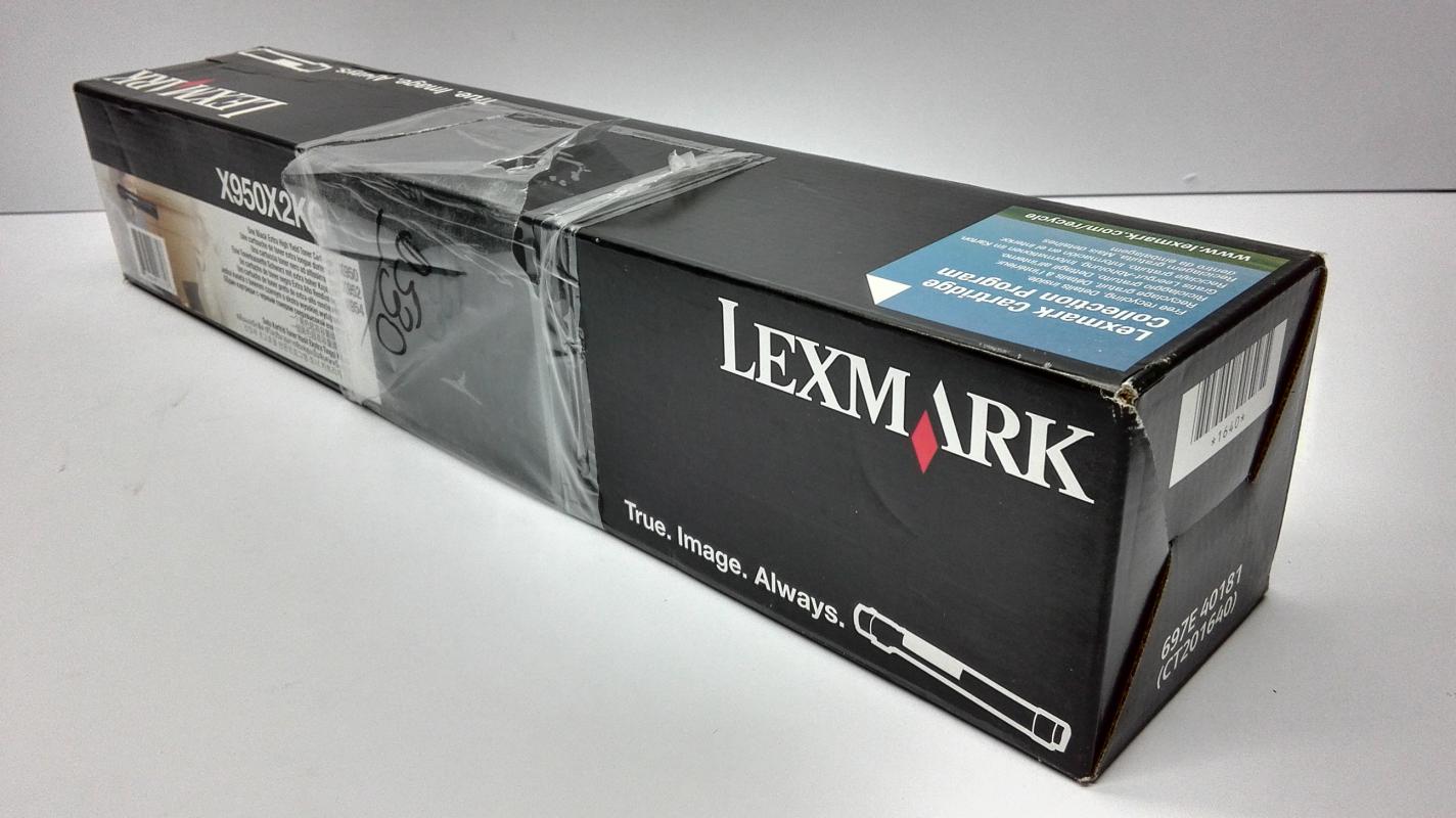 Lexmark Toner Ctg X950X2KG Black for Lexmark X950 734646227728| eBay